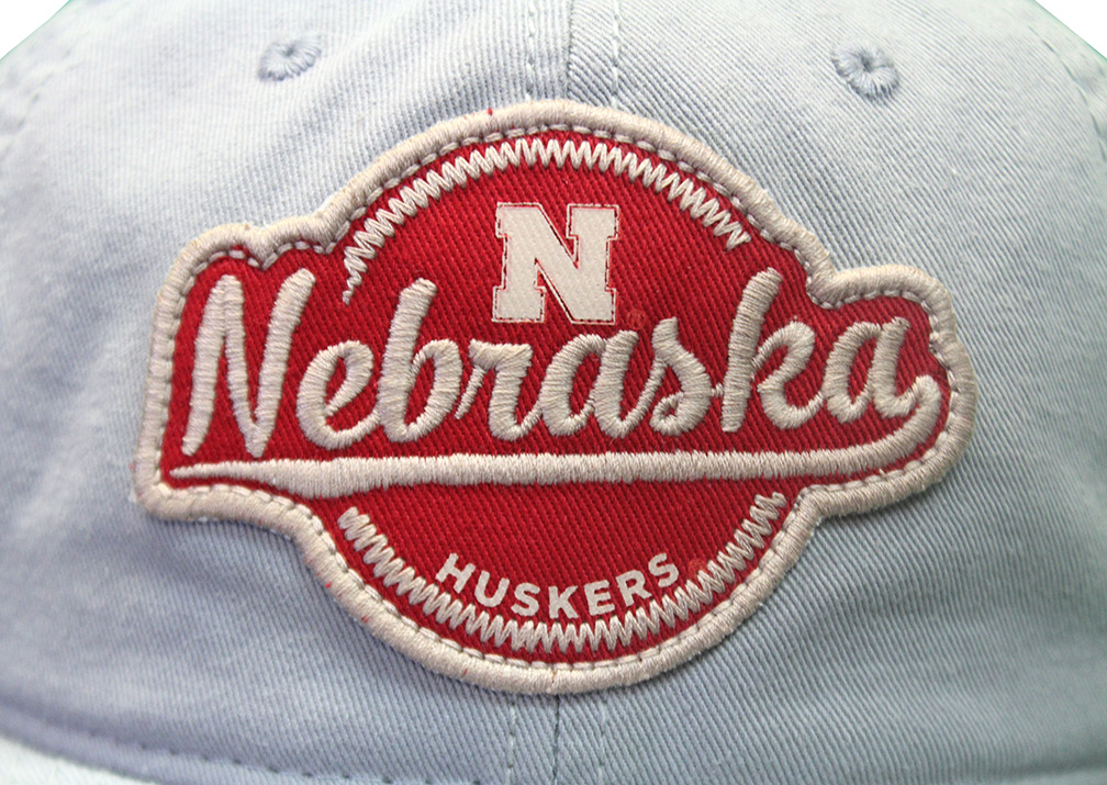 Grey Nebraska Huskers Master Unstructured Cotton Adjustable Hat Zephyr